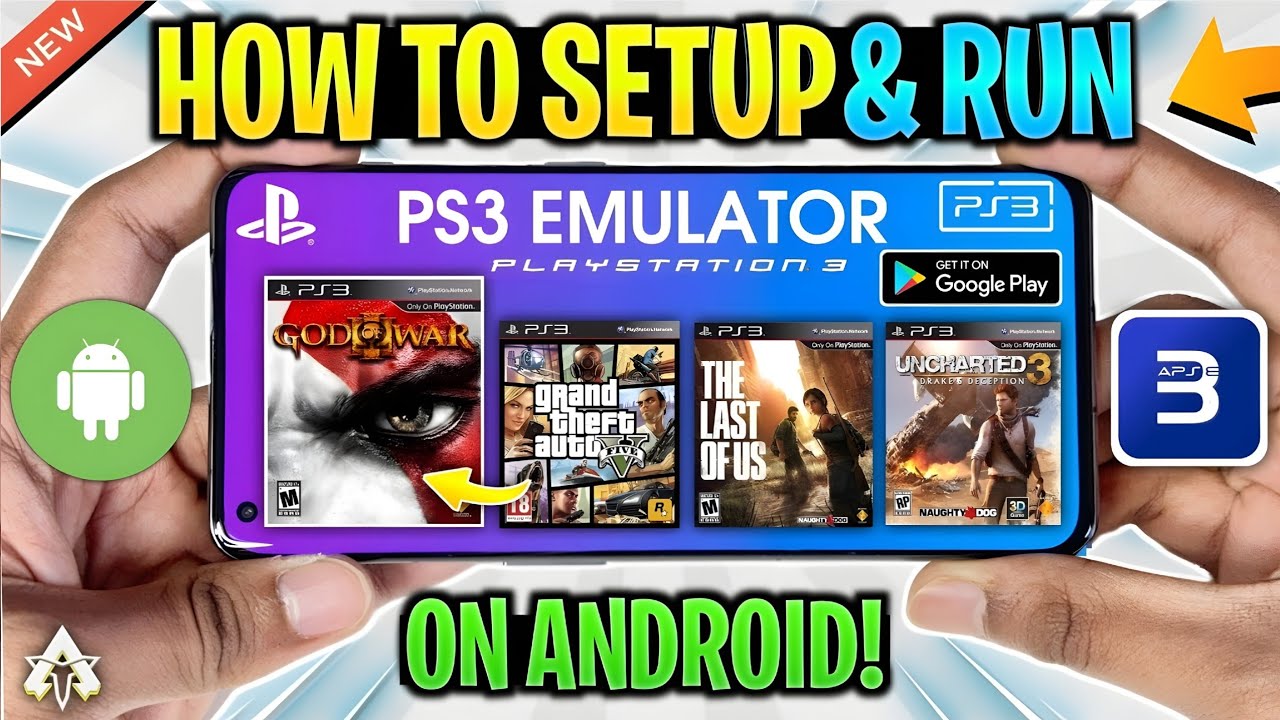 *NEW* PS3 Emulator Android - APS3E 1.3 Setup/Settings/Gameplay | Play ...