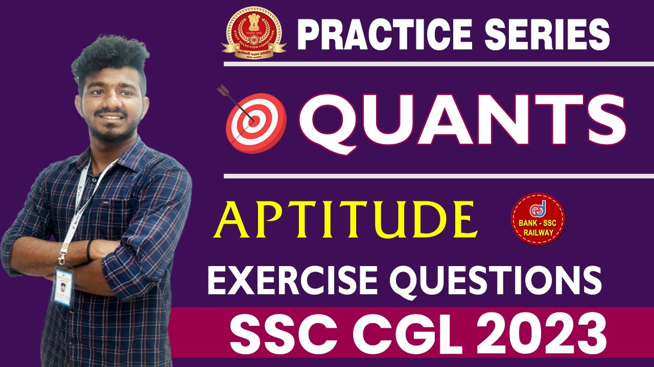SSC Cgl Exam Practice Questions | SSC Aptitude | Solve Aptitude ...
