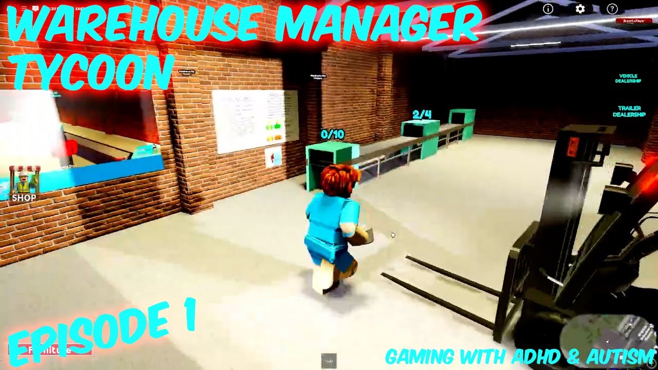 Roblox - Warehouse Manager Tycoon - YouTube