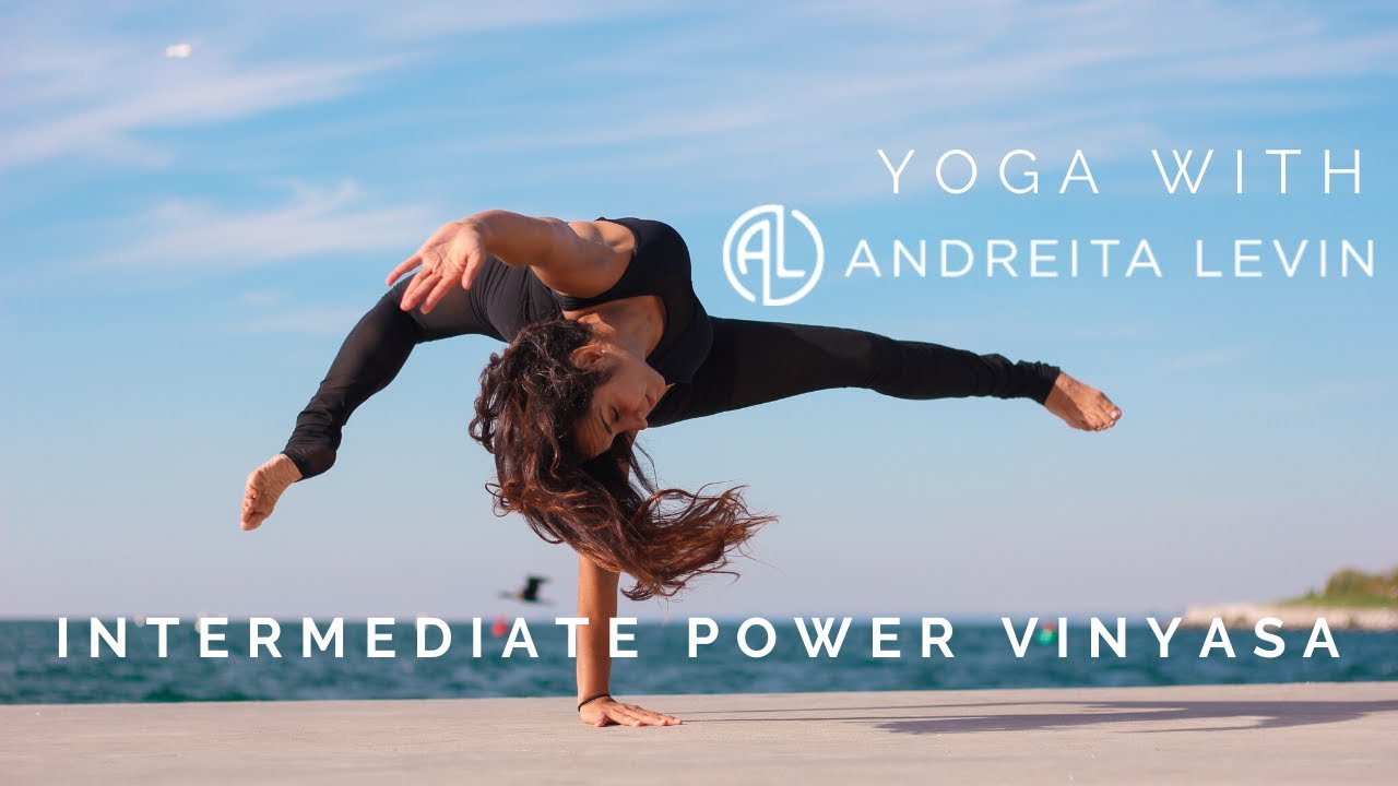 Intermediate - Power Vinyasa! - YouTube