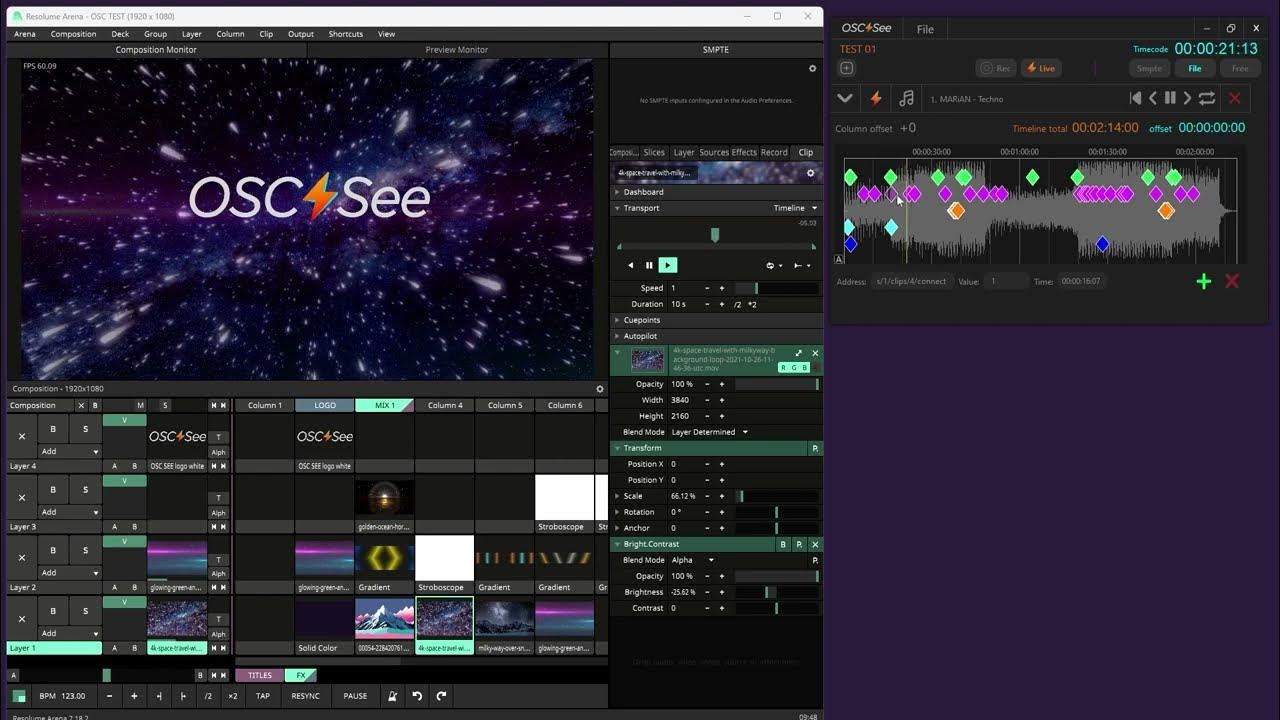 OSC See Complete Tutorial, English spoken - YouTube