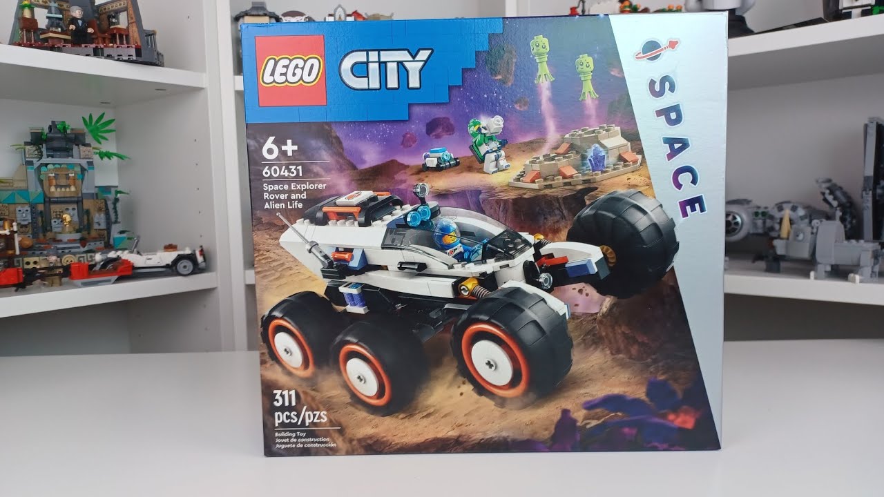 Lego City Space Explorer Rover and Alien Life 60431 Early Set Review ...