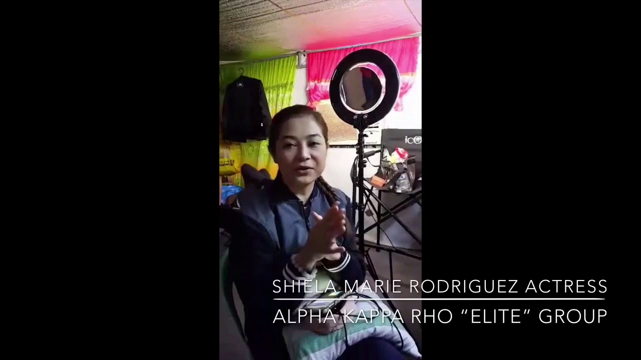 Greetings coming from Actress Sheila Marie Rodriguez - YouTube