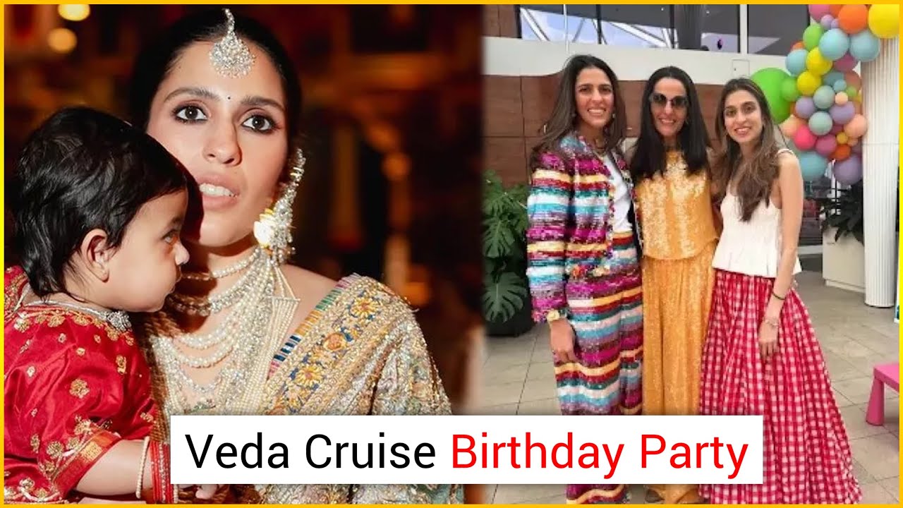 Akash Ambani & Shloka Mehta Celebrate Veda 1st Birthday On Cruise ...