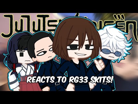 Jujutsu Kaisen reacts to RG33 skits | Jjk skits part 2 - YouTube
