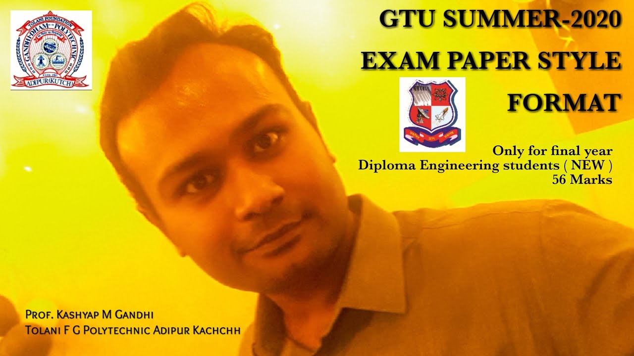 Know Question Paper Style GTU Summer 2020 NEW 56 Marks Only For know-question-paper-style-gtu-summer-2020-new-56-marks-only-for