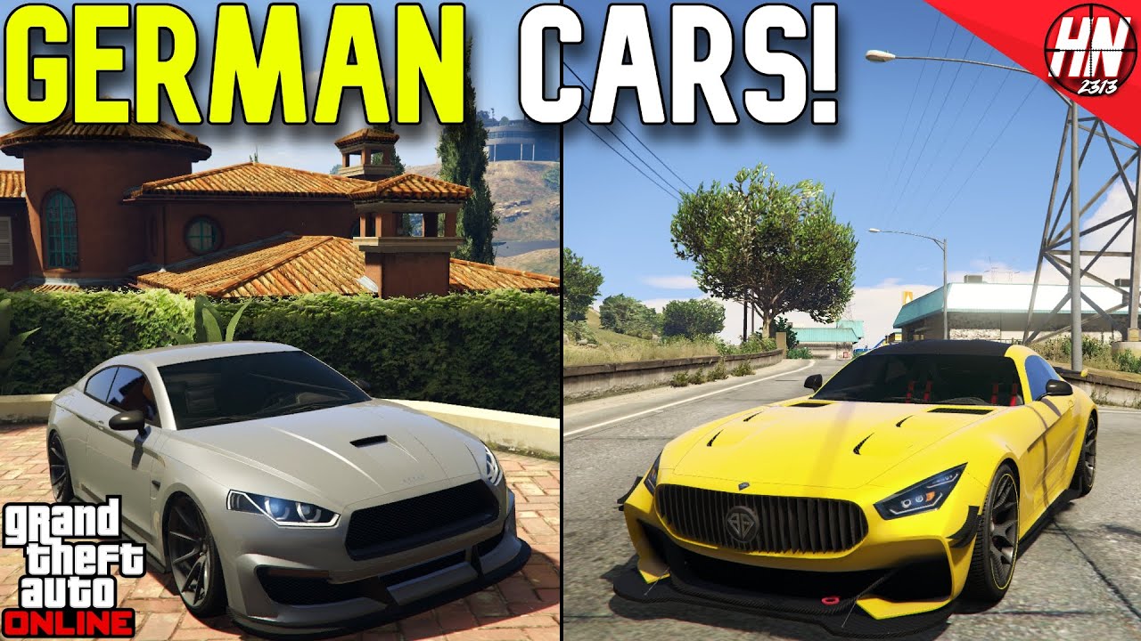 Top 10 German Cars In GTA Online - YouTube