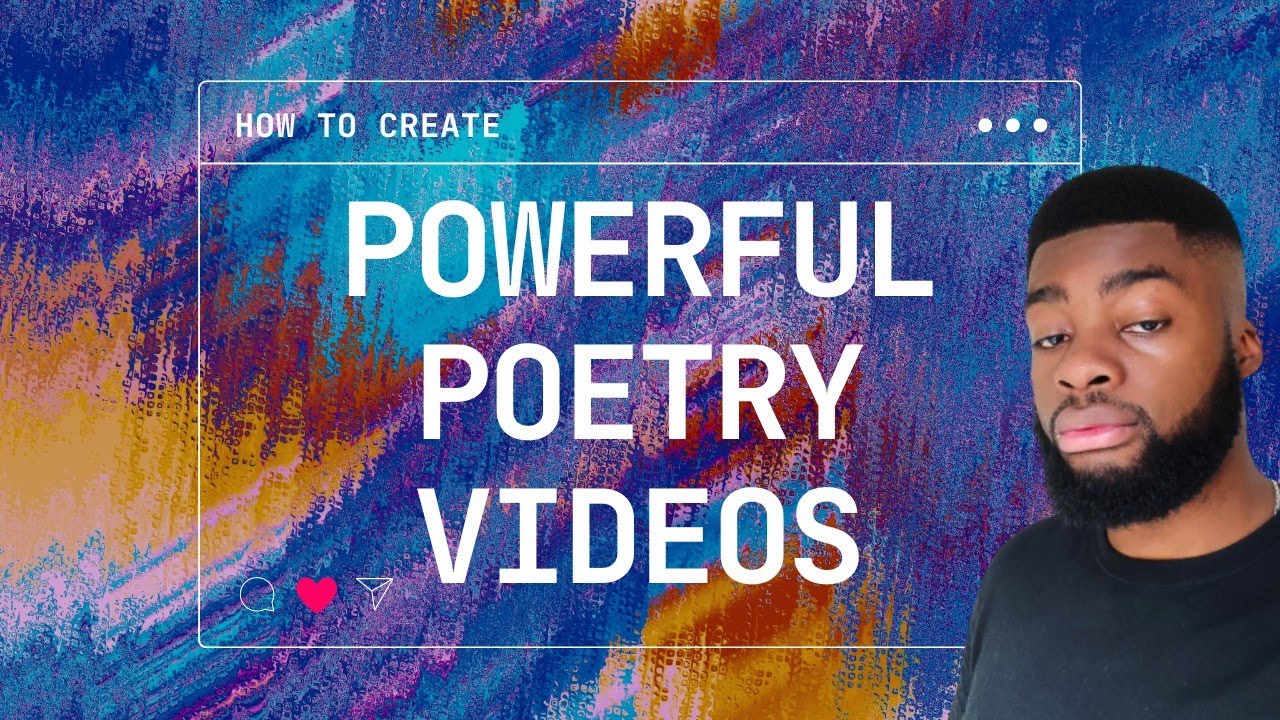 How to Make Amazing Poetry Videos for Social Media #poetry # ...