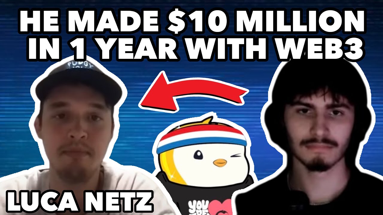He made $10 million with NFTs and bought Pudgy Penguins.. | Luca Netz ...