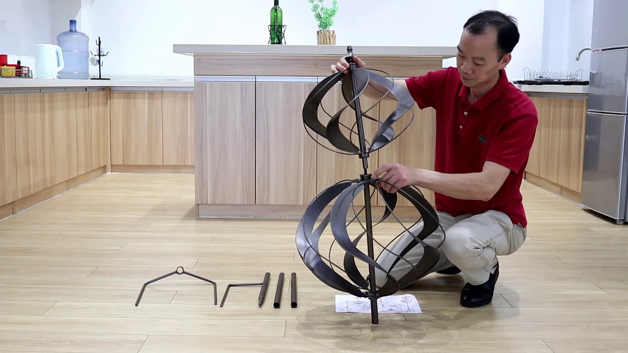 WWD 025---Win wind Spinner Installation video - YouTube