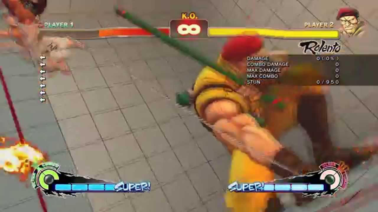 USF4 Rolento W Ultra Option Select - YouTube