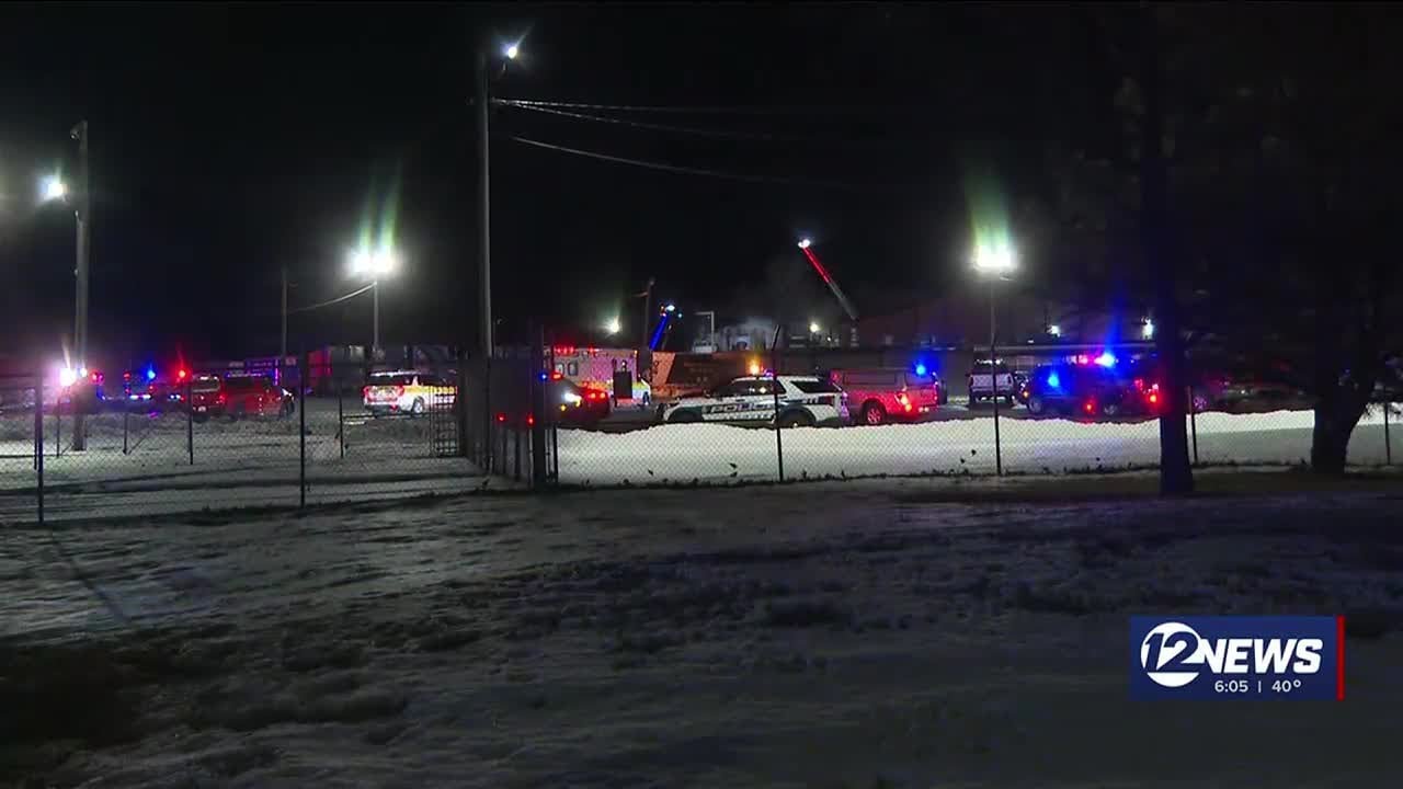 I-35 reopens near Andover as fire burns at Sherwin-Williams factory ...