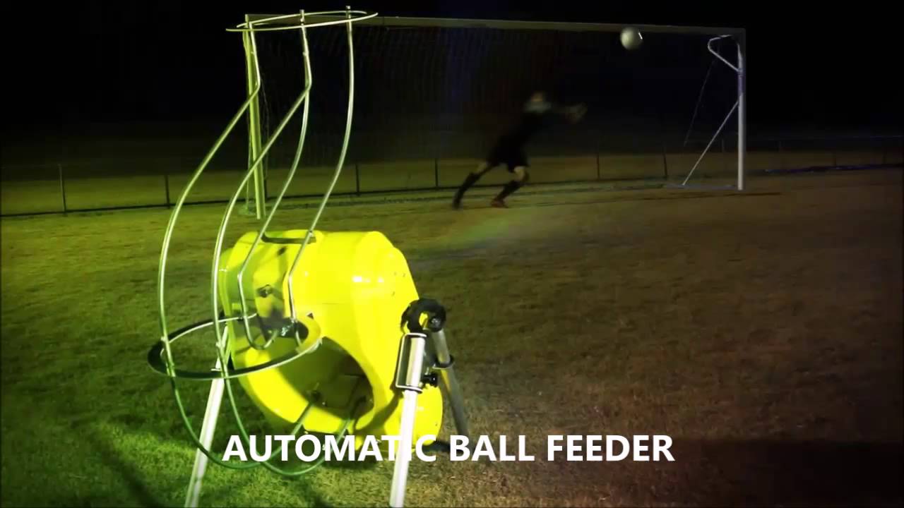 Powapass Football Training Machine - YouTube