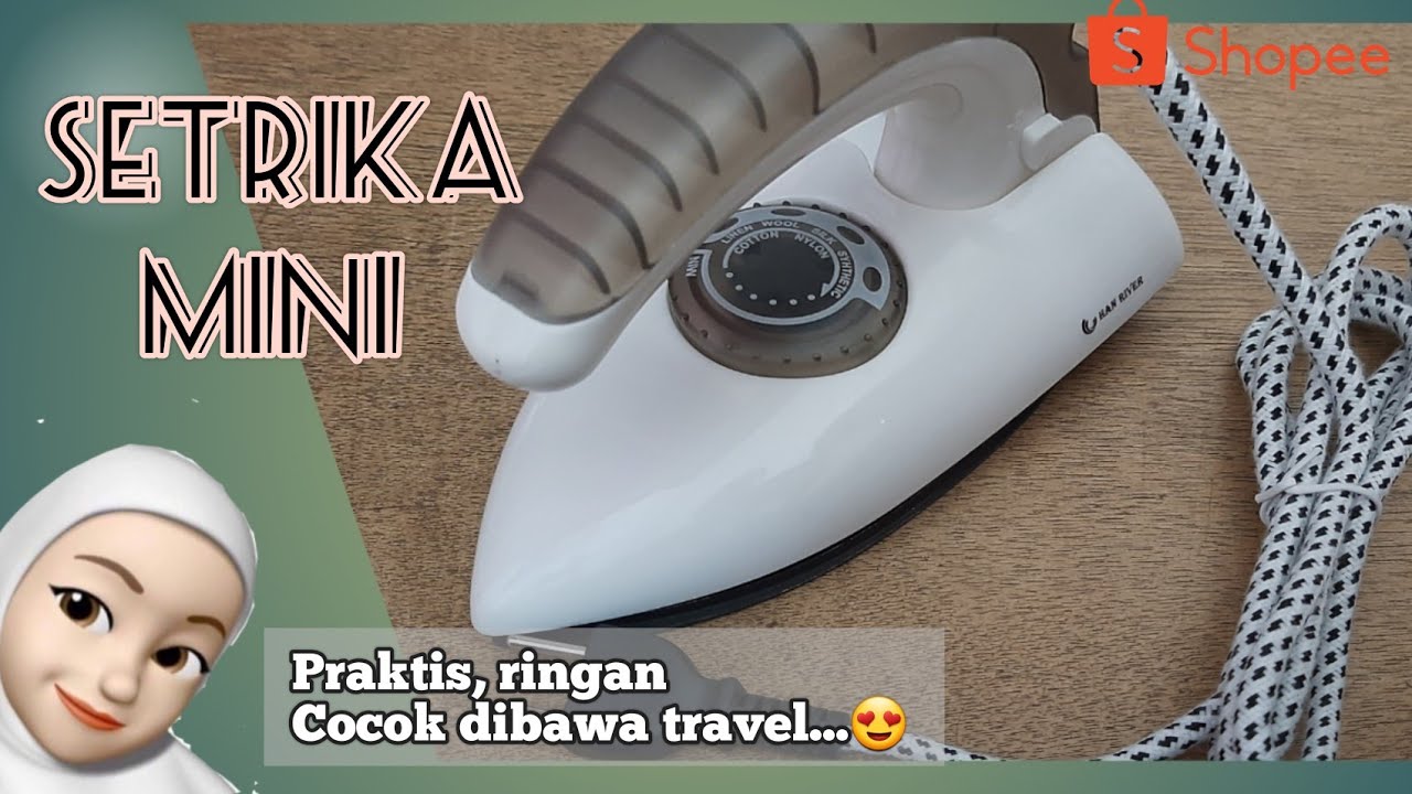SETRIKA MINI Han River, praktis dan mudah dibawa travelling | unboxing ...