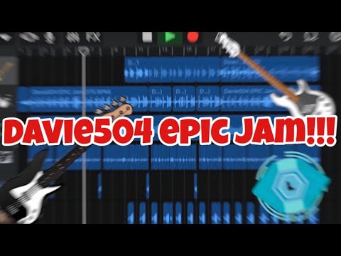 DAVIE504 EPIC JAM CHALLENGE!!! DRUM AND BASS + BASS :0 (check mate ...