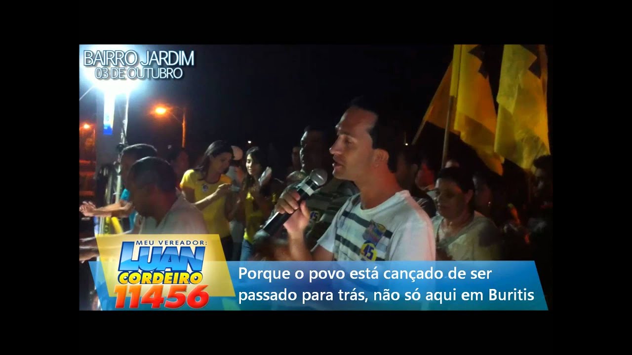 Mensagem do Luan Cordeiro no Bairro Jardim de Buritis (03/10/12) - YouTube