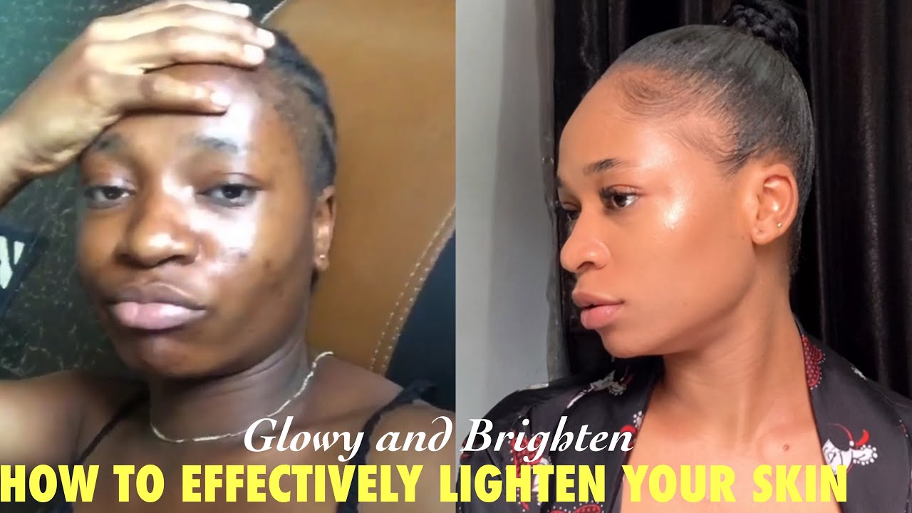 THE 3 STEP ROUTINE THAT HELPED ME ACHIEVE MY LIGHT SKIN TONE - YouTube