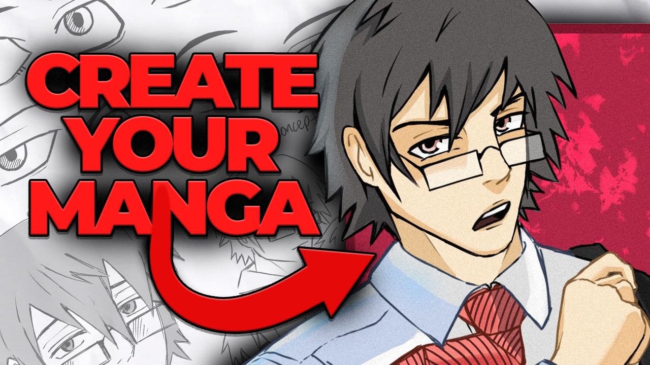 How to CREATE your MANGA Characters - YouTube
