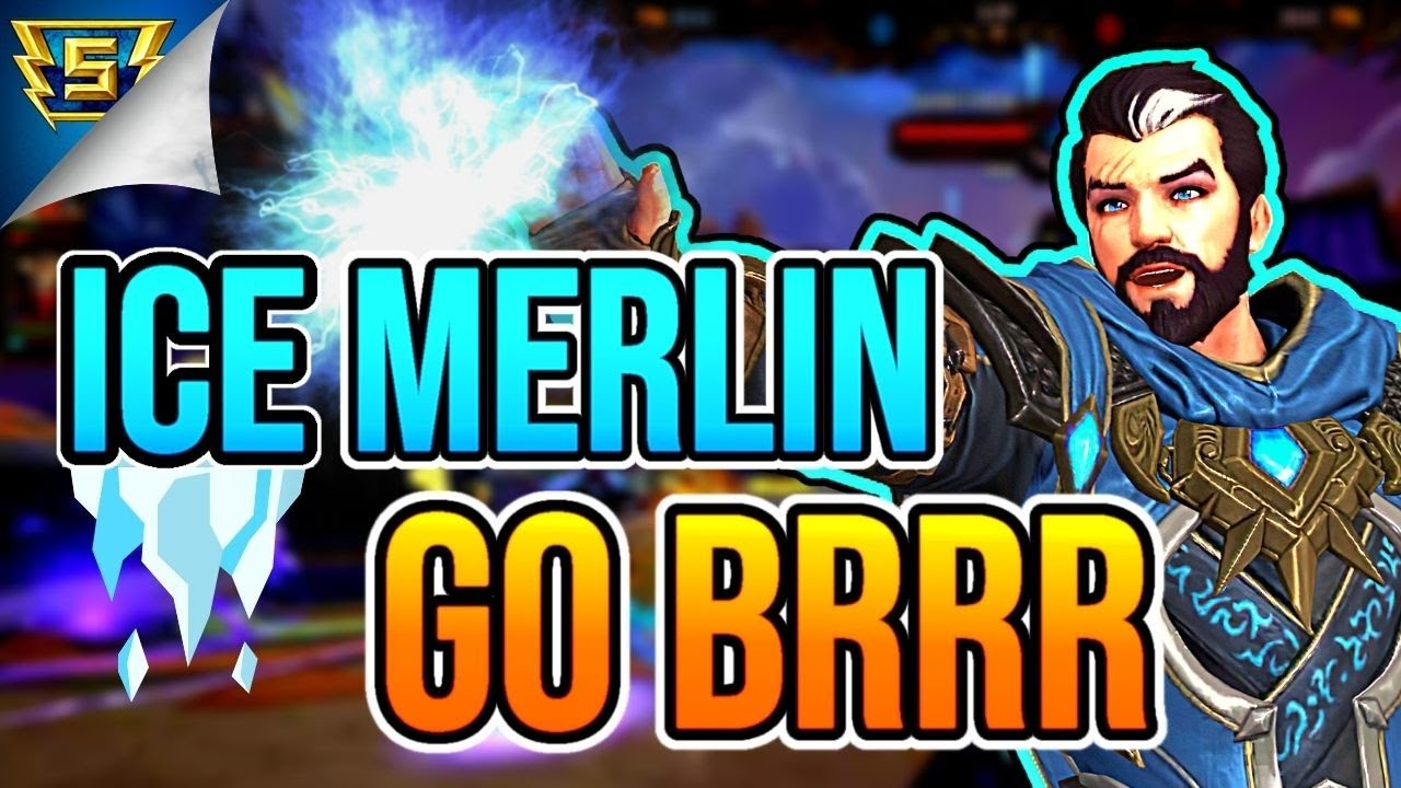 CHILLING Game with Ice Merlin | SMITE Gameplay - YouTube