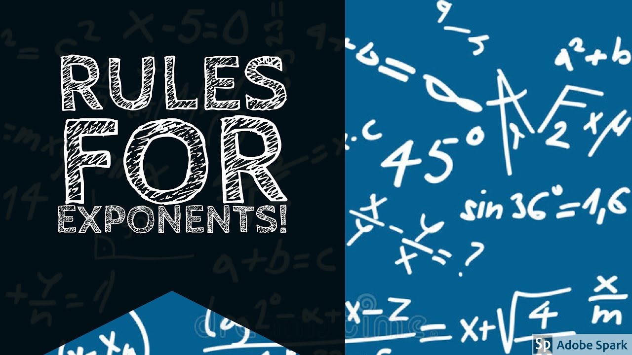 Exponential Properties: Learn the Rules for Exponents - YouTube
