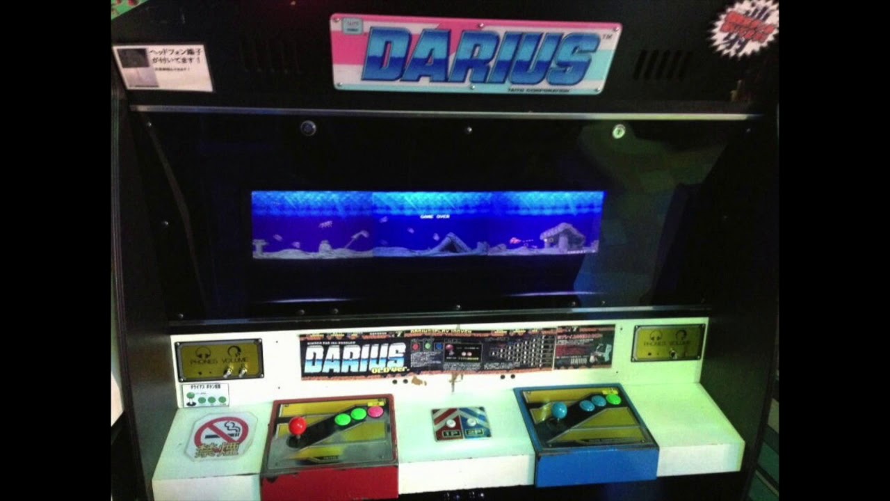 Darius 1CC Tiat [A-C-F-J-O-U-V] Arcade Mode -- Mega Drive Mini - YouTube