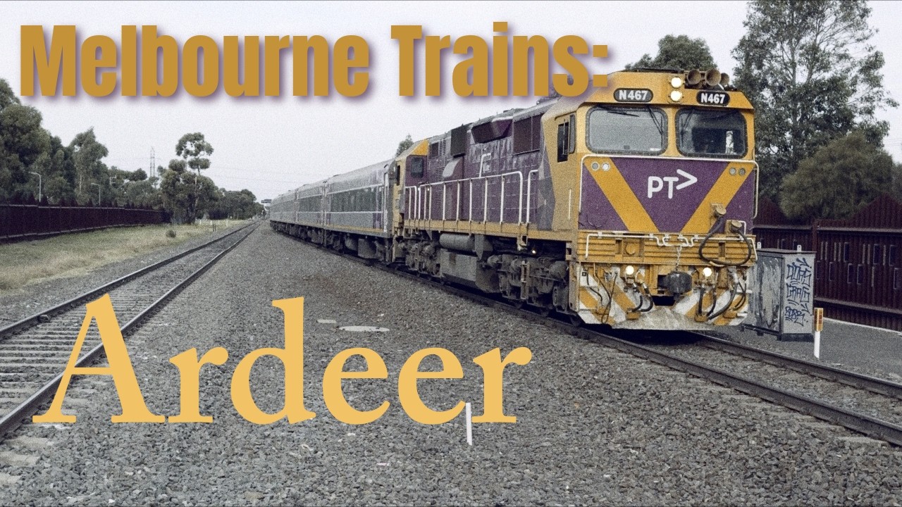 Melbourne Trains: Ardeer - YouTube