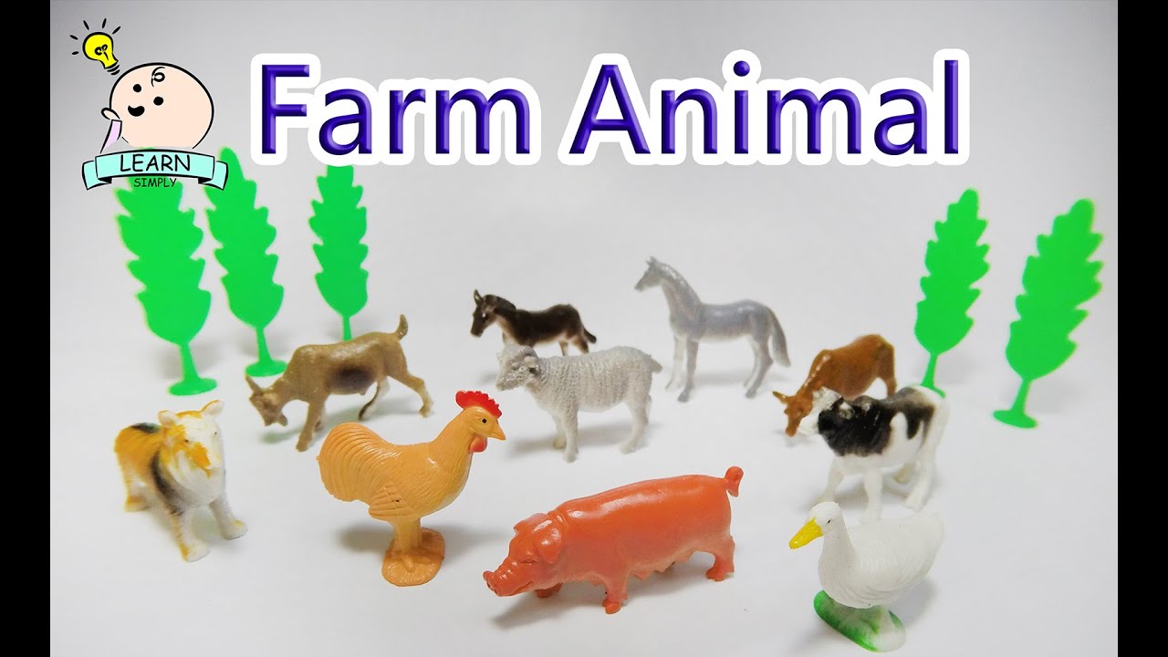 Learn Mandarin for Kids | Learn Farm Animal names in Mandarin - YouTube