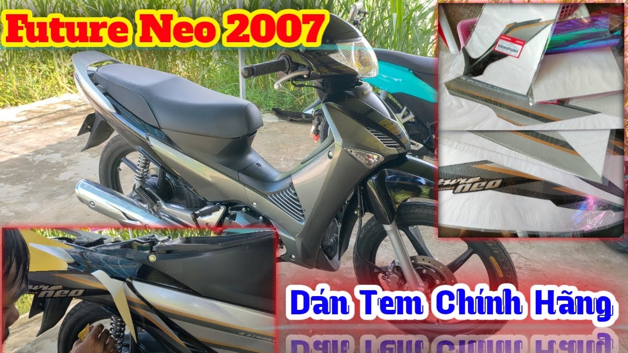 Cách dán tem xe Future (future 2007) tem zin huong dan dán tem tại nhà ...