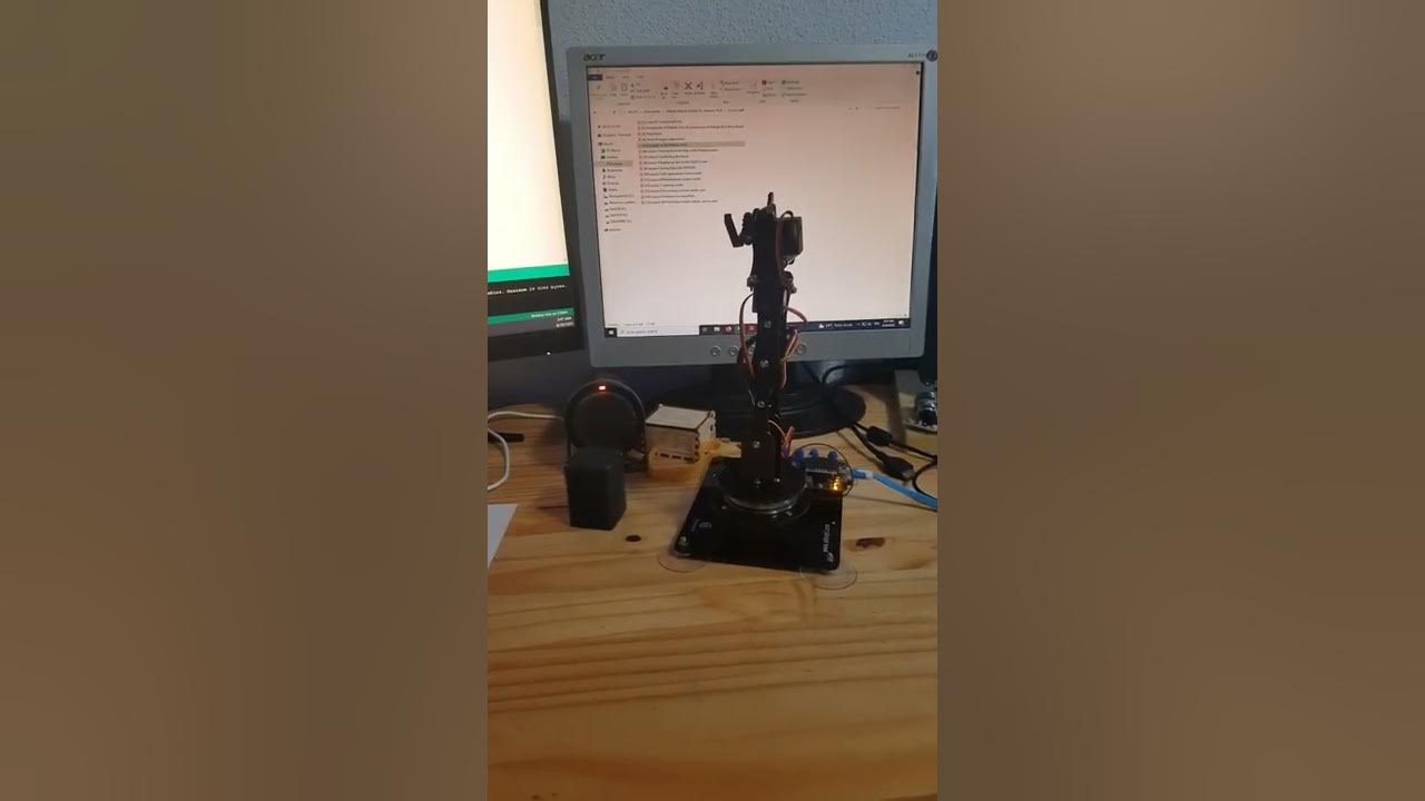 Adeept arduino robot arm kit - YouTube