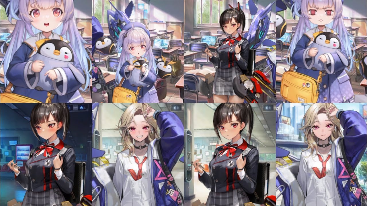 Nikke The Goddess Of Victory : Ein,Zwei & Rei All Cut Scene - YouTube