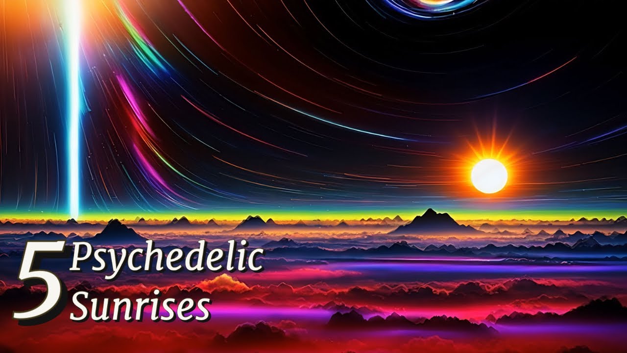 The Most Beautiful Sunrise in a Trippy World - YouTube