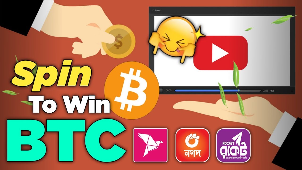 Spin To Win BTC !! how to make money online $0.21_cash out !! @crypto ...