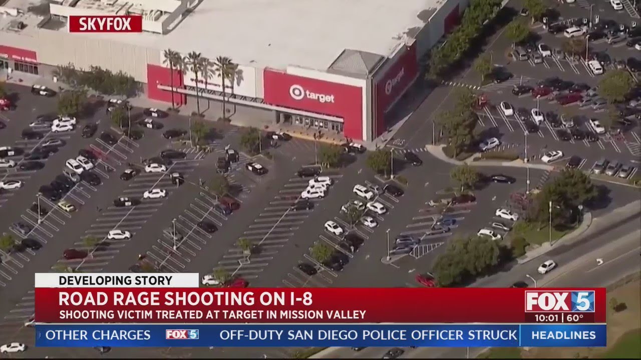 Shooting Victim Treated At Target In Mission Valley - YouTube