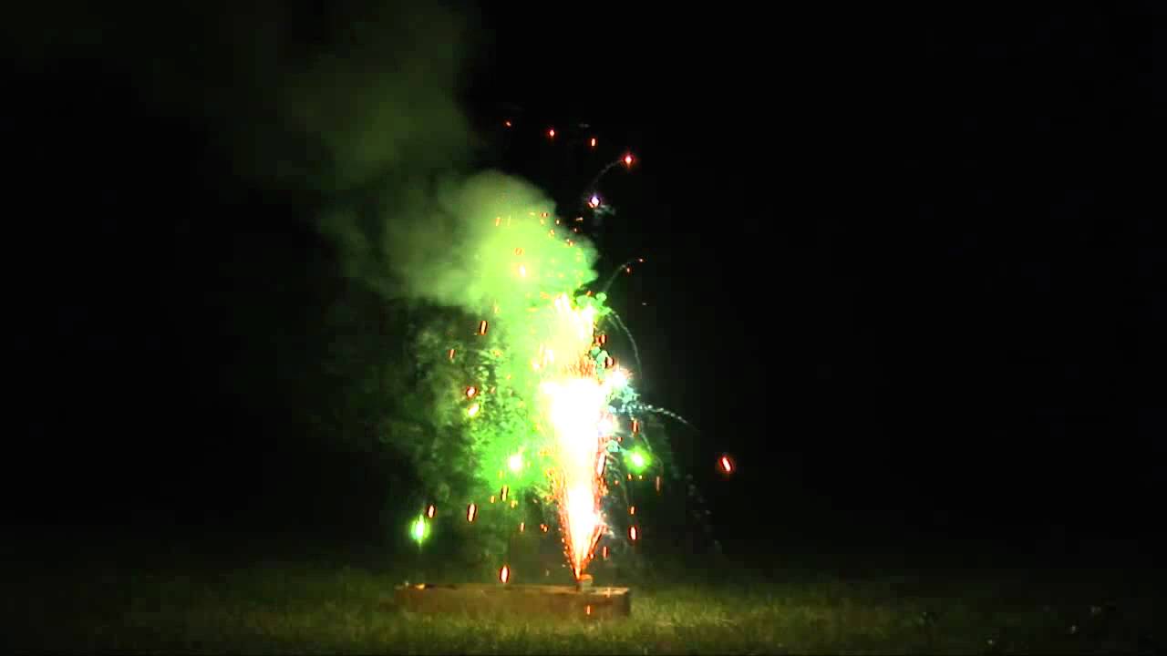 Firework Crazy - Rainbow Cascade Fountain by Fireworks International ...