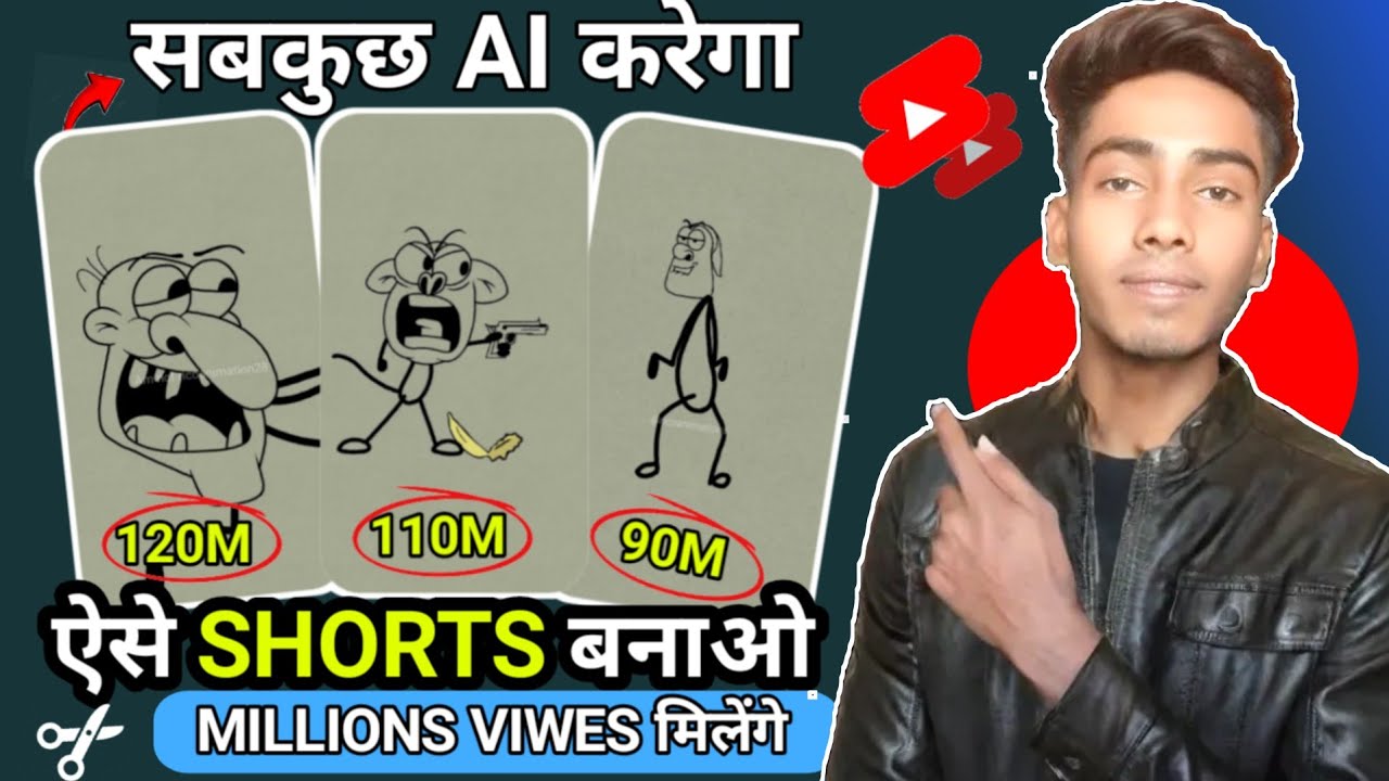How to make sticky animation shorts in mobile | Make Sticky Animations ...
