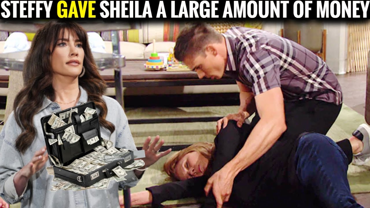 Steffy gave Sheila a large amount of money, Sheila's actions shocked ...
