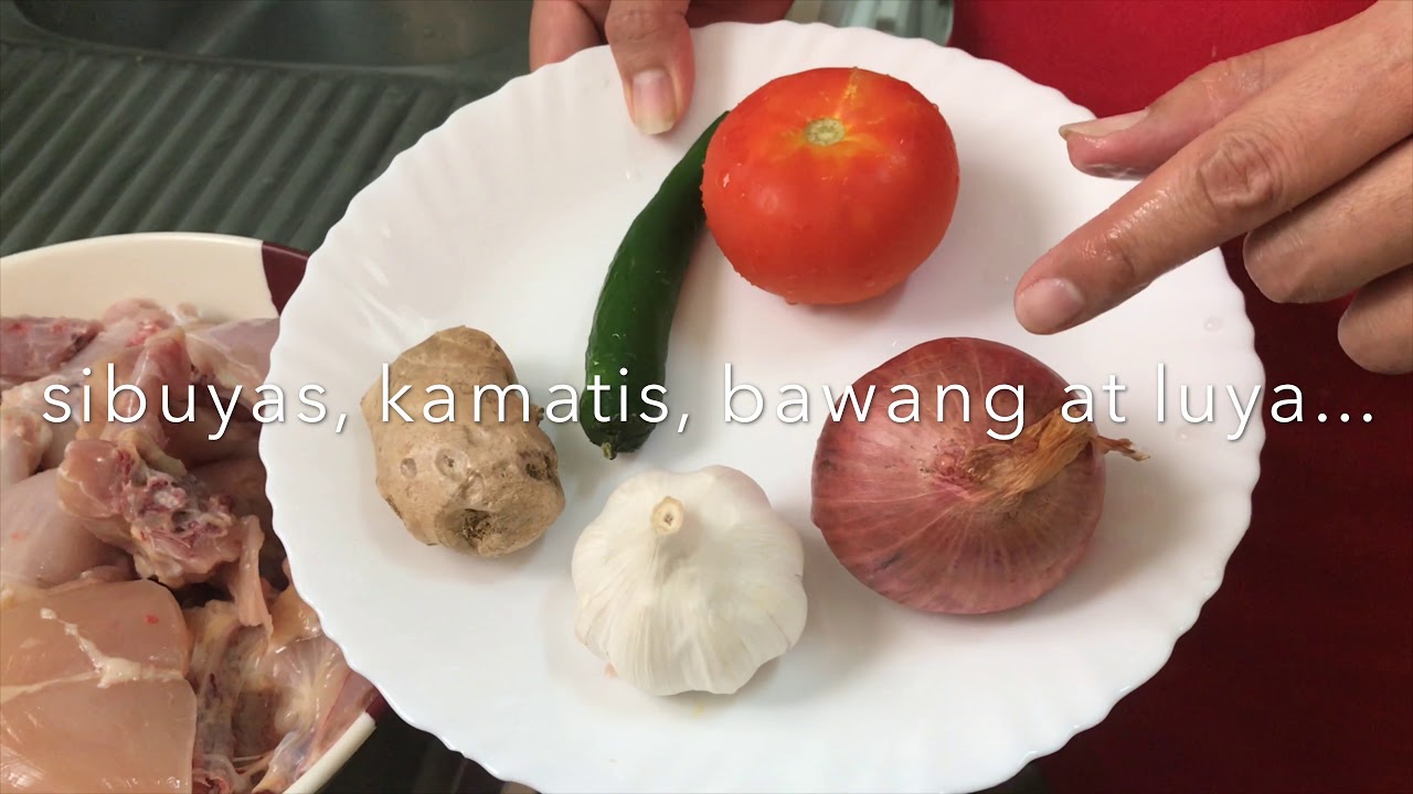 SINIGANG CHICKEN (July Version) - YouTube