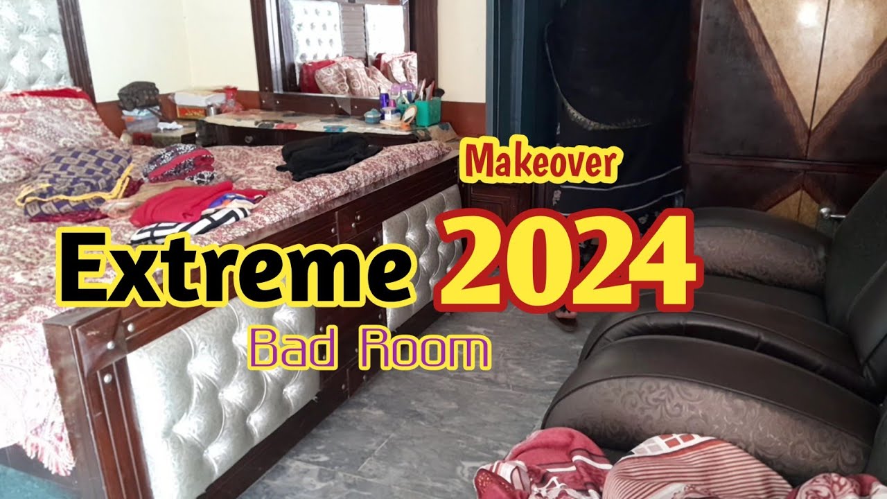 Extreme Bad Room Makeover 2024//Aesthetic BedRoom Transformation ...
