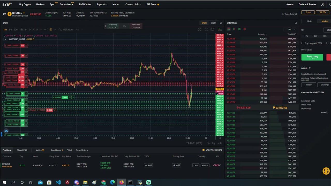 Trading Bybit software - HFT automated trading bot - YouTube