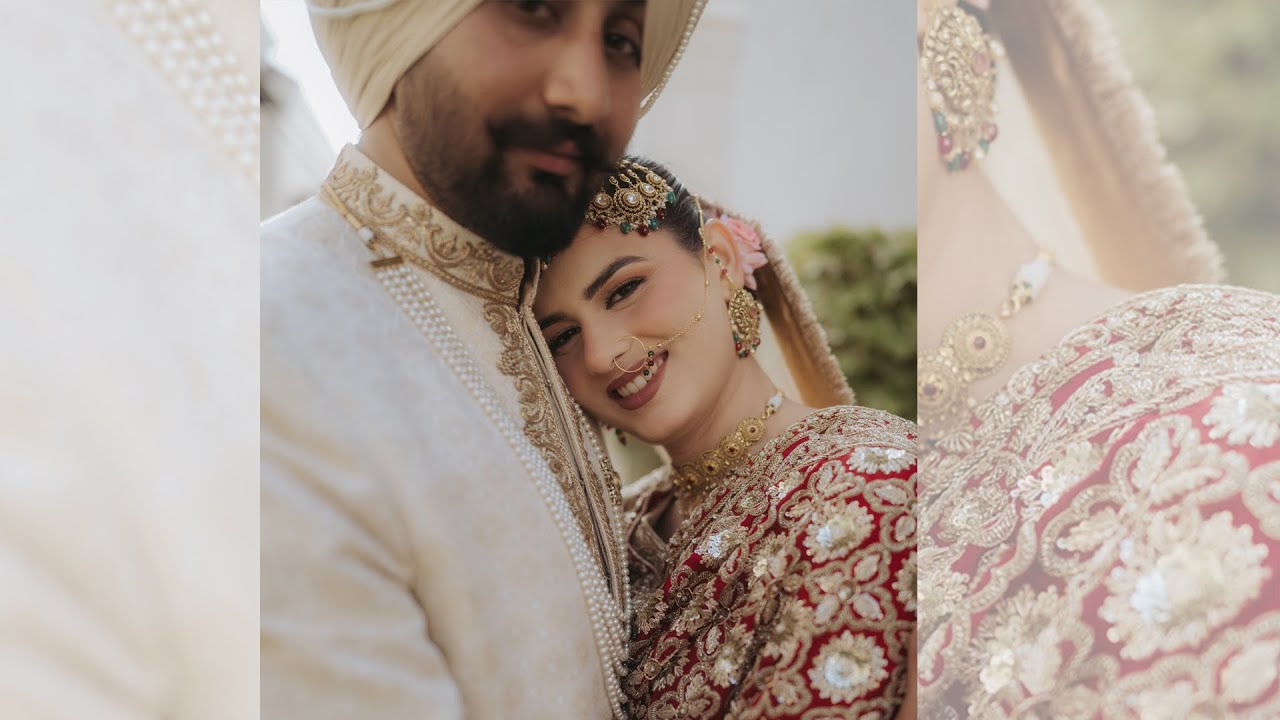 RECEPTION LIVE // KHUSHDEEP SINGH WEDS IKREET KAUR // RED FRAME ...