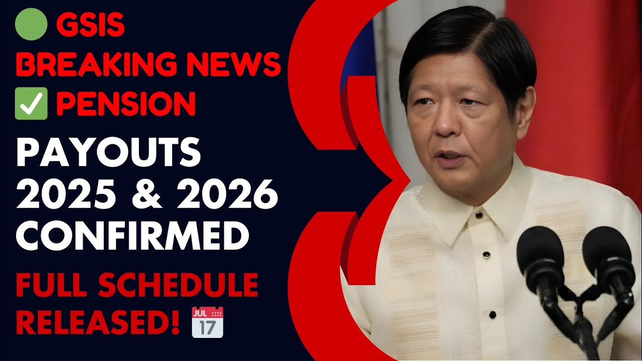 🟢 GSIS BREAKING NEWS Pension Payouts 2025 & 2026 Confirmed | Full ...