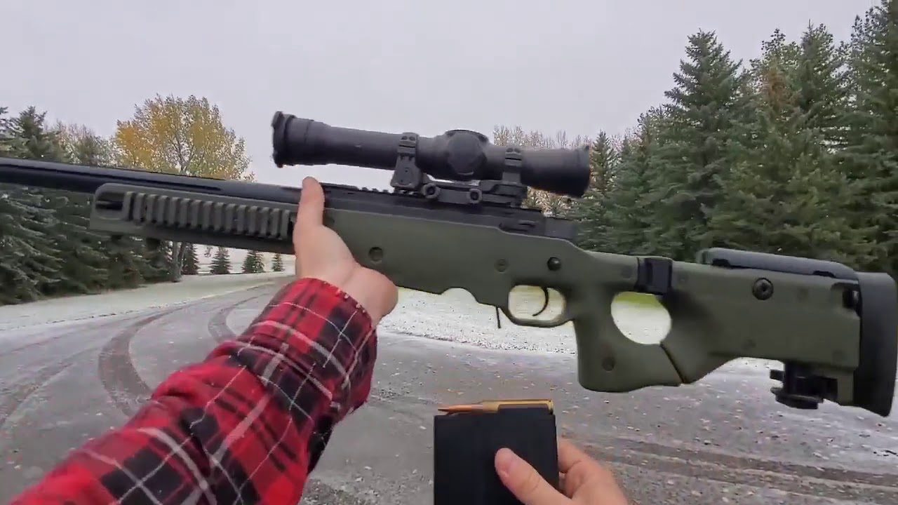 Real AWM Sniper Rifle With Scope - YouTube