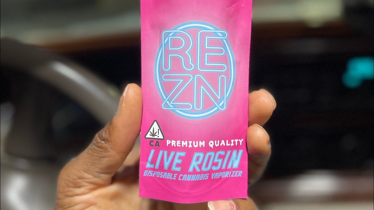 FROM THE PLUG (REZN EXTRACTS GRAPE SYRUP) disposable review - YouTube