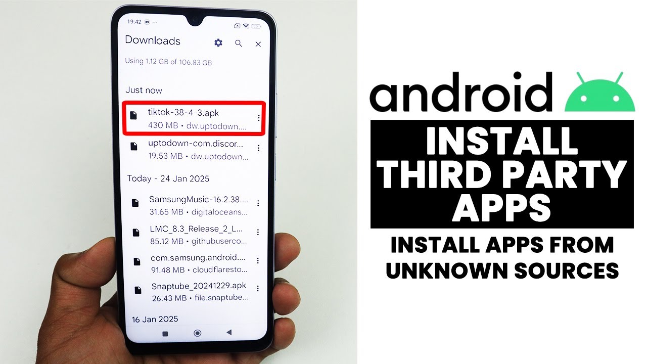 How to Install App From Unknown Source on Android | Install Third Party ...