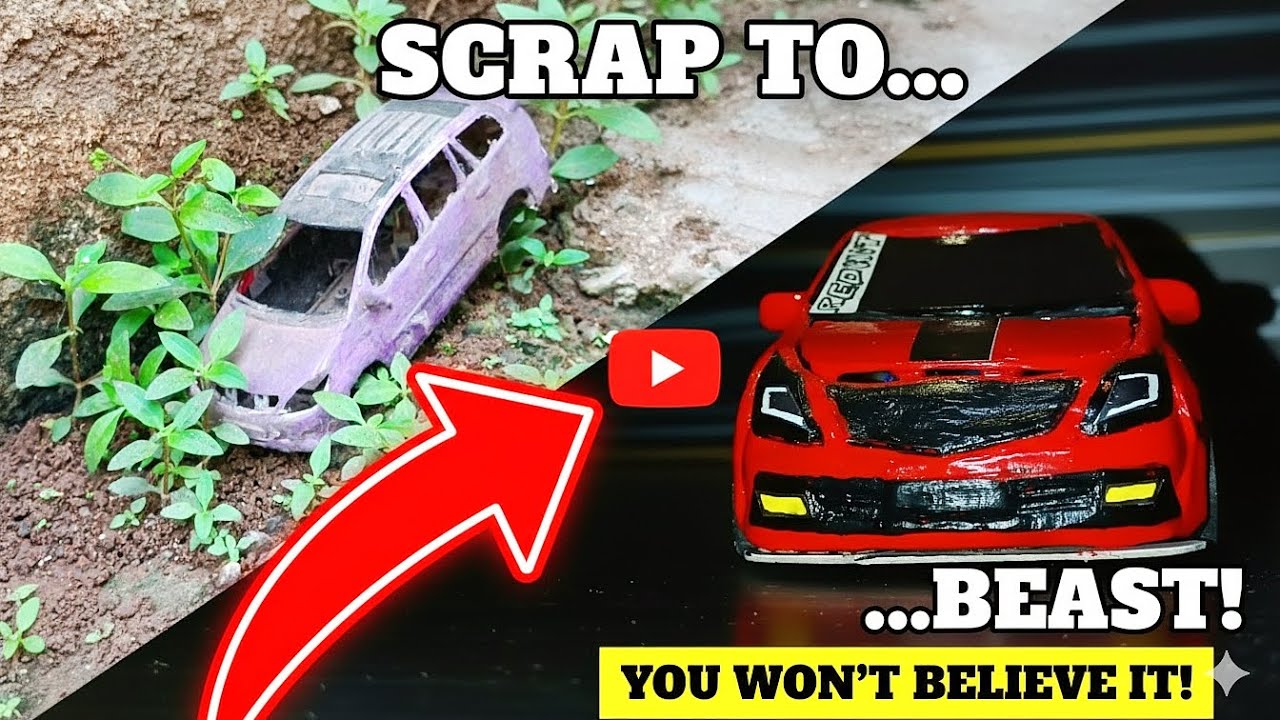 "I Transformed a Junk Toy Car into a CRAZY Modified Beast 😱 Epic DIY ...