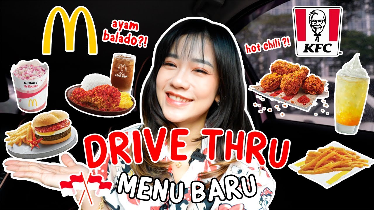 DRIVE THRU MENU BARU EDISI KEMERDEKAAN! INI ENAKKKK BGT 🤤 - YouTube