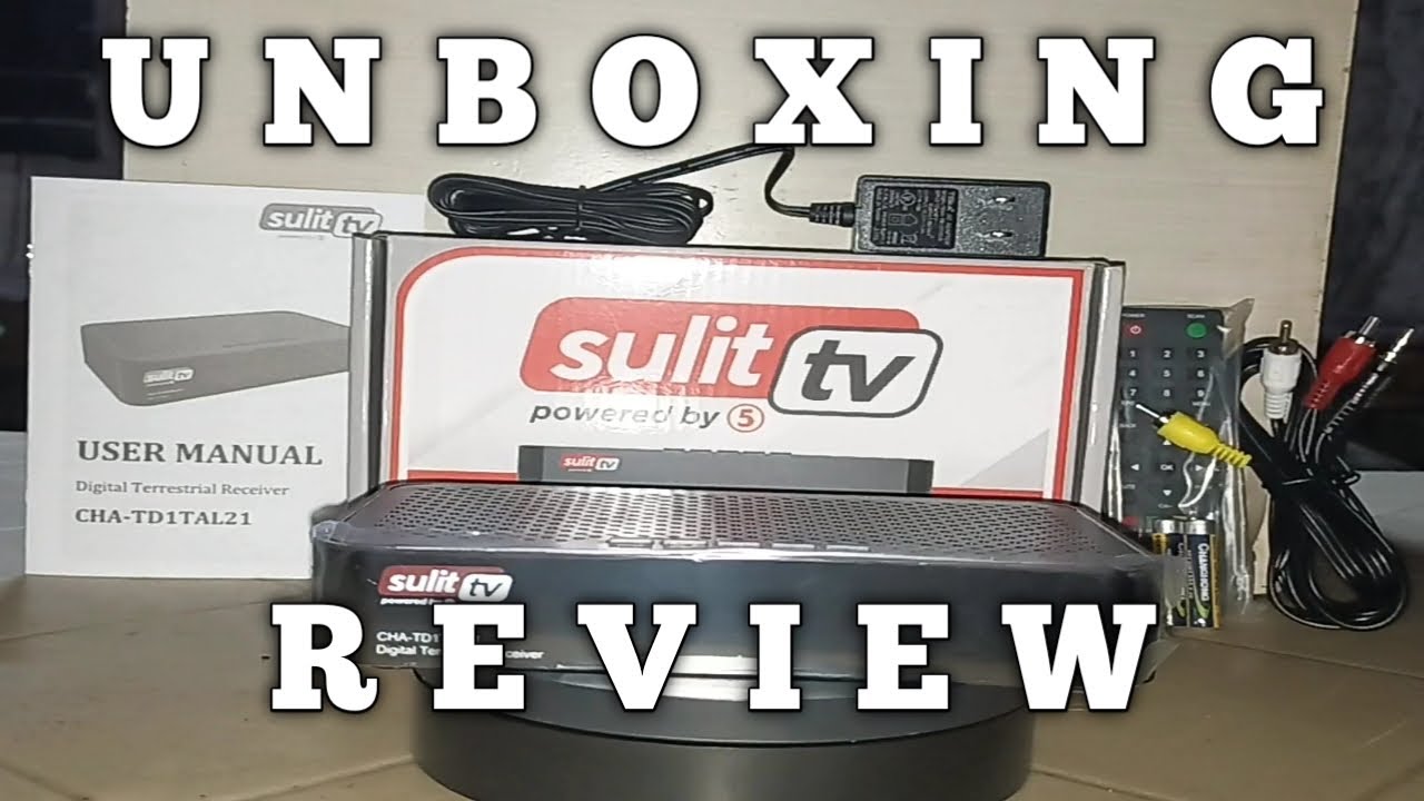 SULIT TV UNBOXING REVIEW @buyboytv - YouTube
