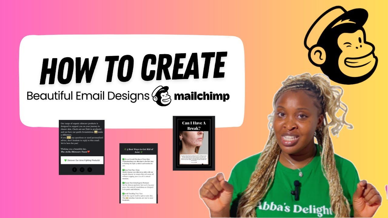 How to Create Beautiful Email Designs Using Mailchimp (For Beginners ...