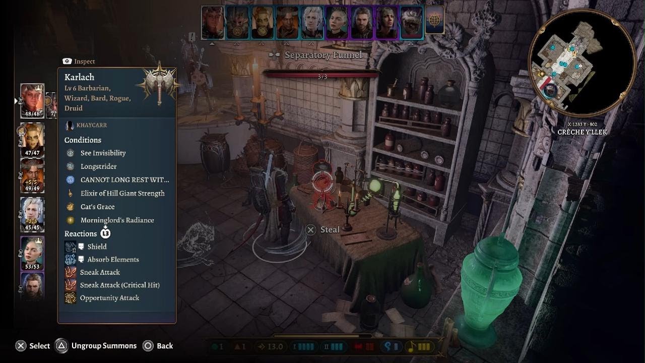 Baldur's Gate 3 Karlack an Co to see the Inquisitor - YouTube