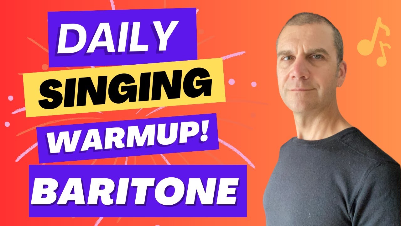 Singing Warm Up - Daily Singing Practice - Baritone - YouTube